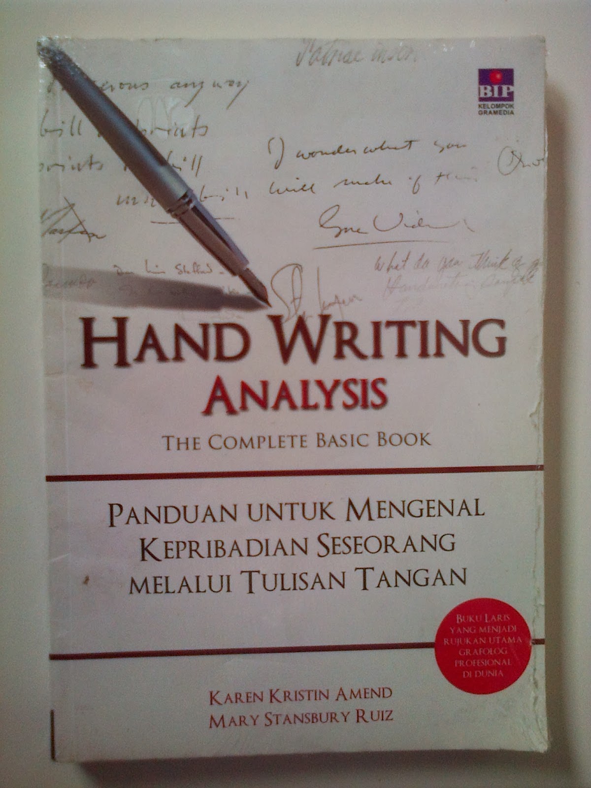 Jual Buku: Handwriting Analysis: The Complete Basic Book | Aksiku Toko ...