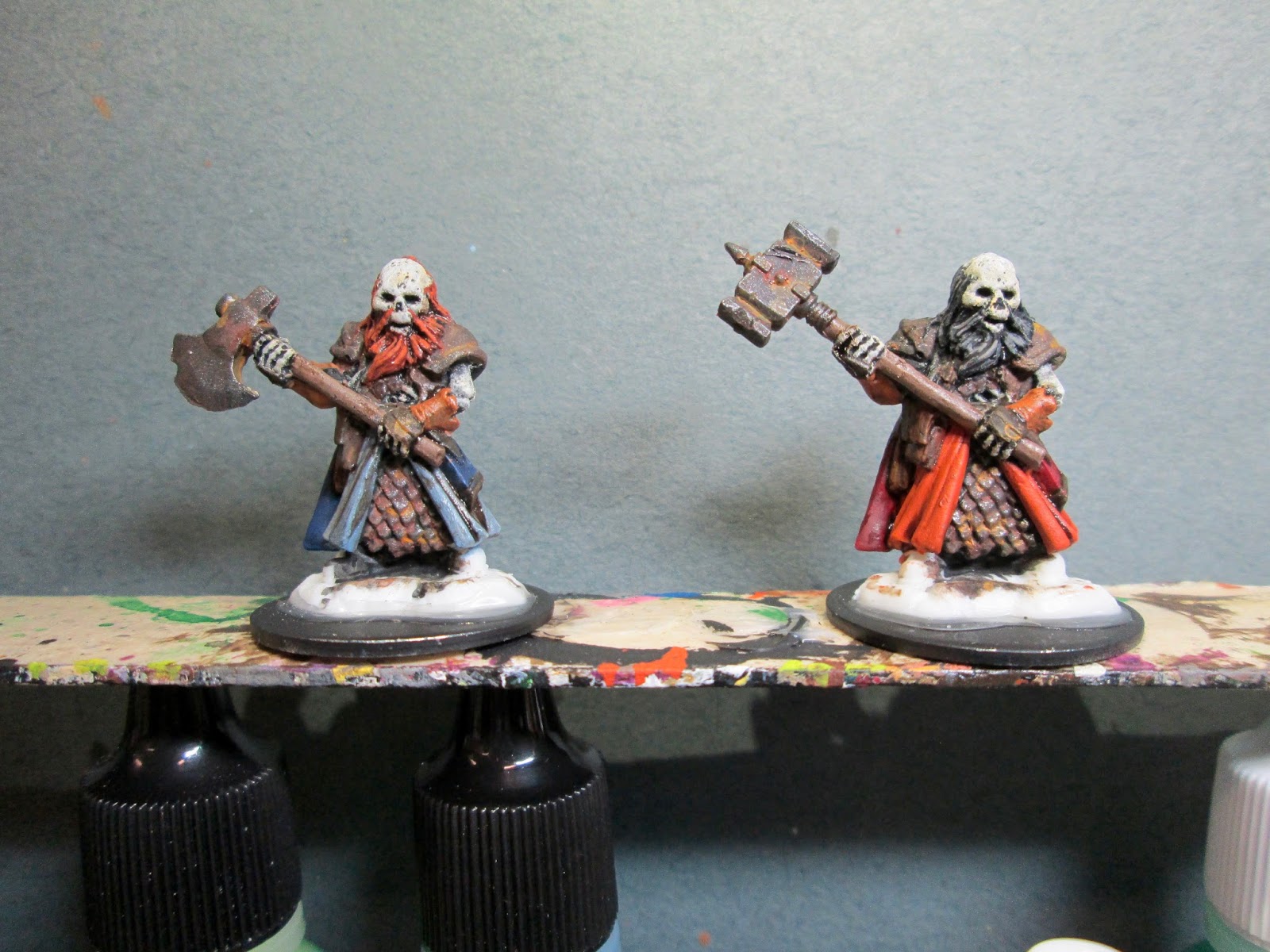 All Bones About It: Undead Dwarf Fighter & Conversion: Bones 3 Figure