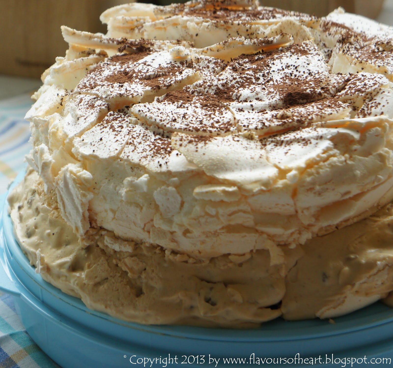 Flavours of Heart : Tort bezowy daquas - dakłas / meringue cake daquas