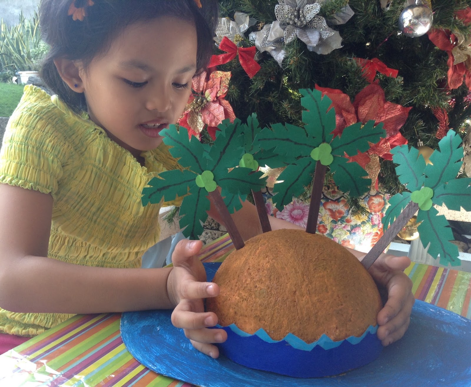 Island Theme: Island Craft | Island Out Of Styro Ball | Home Learning ...