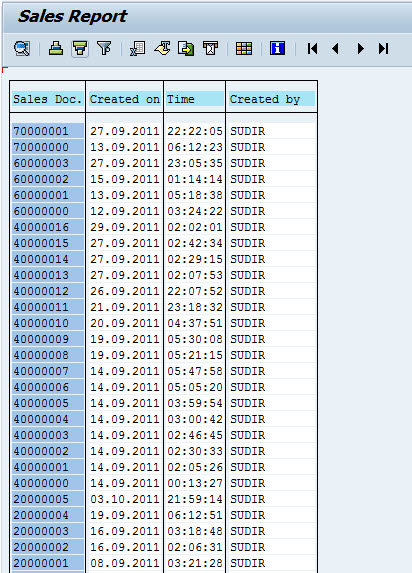 How to get output from report-1 without execute it. And get the output ...