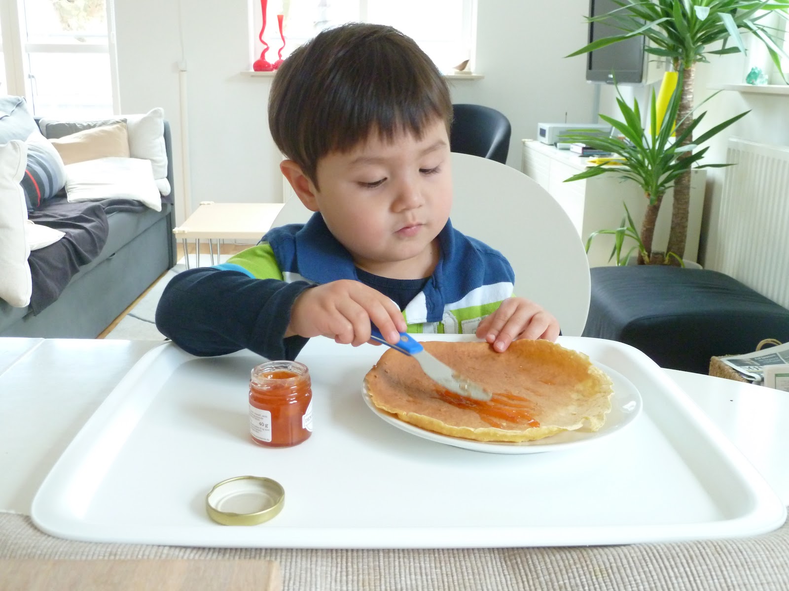 Family FECS: Montessori Activity: Spreading Jam