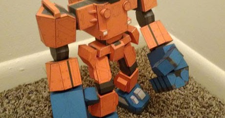 The Nintendo Labo Robot Papercraft | Paperized Crafts