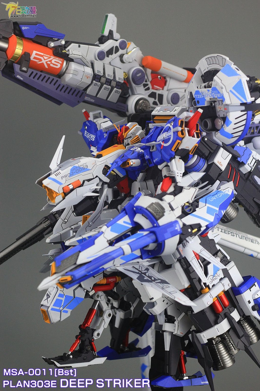 GUNDAM GUY: 1/100 Plan303E Deep Striker - Painted Build w/ LED