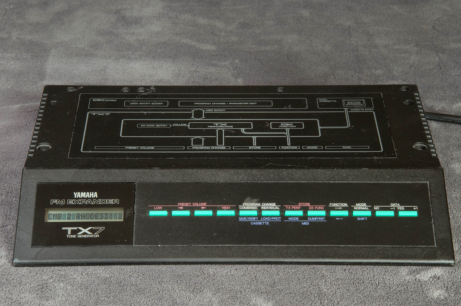 MATRIXSYNTH: Yamaha TX7 Vintage Midi FM Synthesizer with Original Box