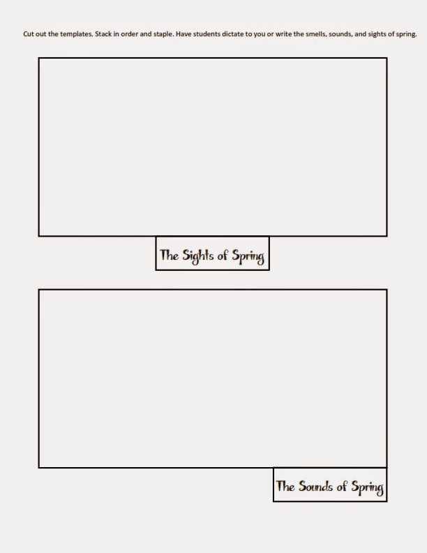 Teacher's Lounge: Interactive Spring Lapbook Craft