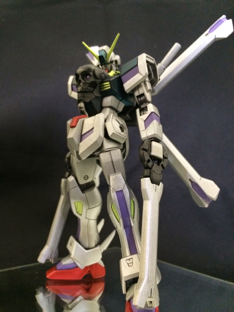 HGBF 1/144 Crossbone Gundam Maoh "Metallic" Painted Build