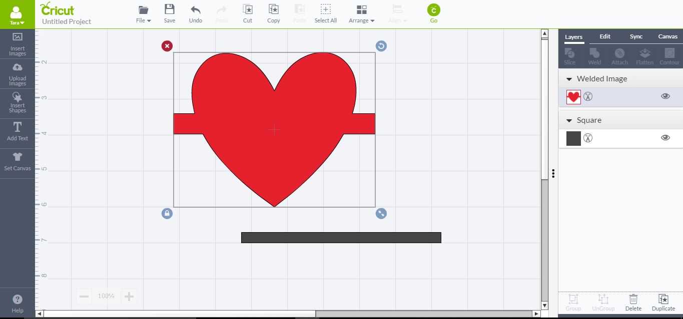 How To Use The Slice Tool In Cricut Design Space To Split Images ...