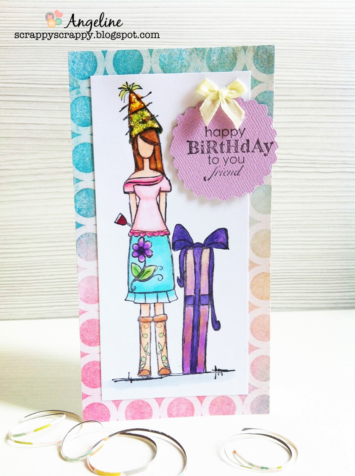 Ashley's 21st Birthday Blog Hop - Scrappy Scrappy