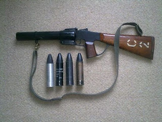 on target shooter nz: British Army "Rubber Bullets" & BATON ROUNDS: