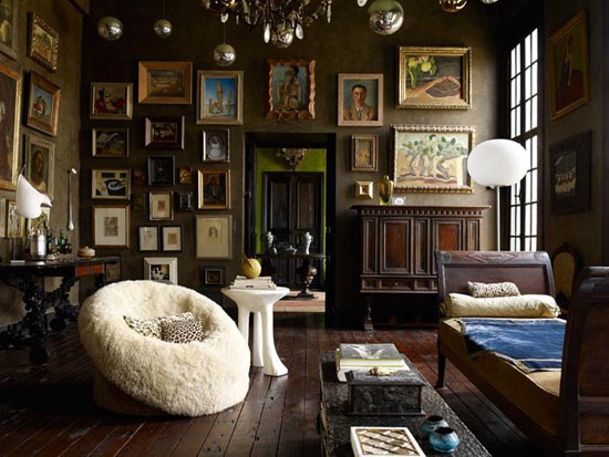 Eye For Design: Decorating With Salon Walls.....French Art Gallery Style