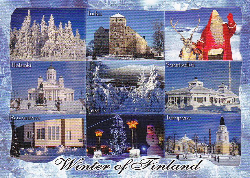 Postcard A La Carte: Finland - Winter Views