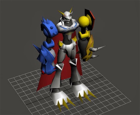 Papercraft - Digimon Omnimon - Papercraft4u | Free Papercrafts, Paper ...