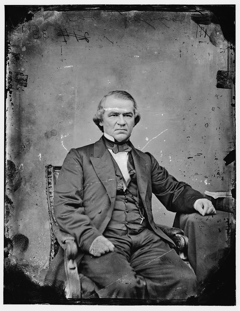 Random Thoughts on History: Andrew Johnson Speaks to Black Crowd in ...