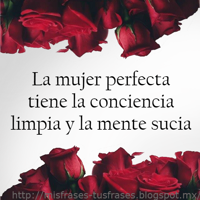 Mis Frases, Tus Frases: La mujer perfecta