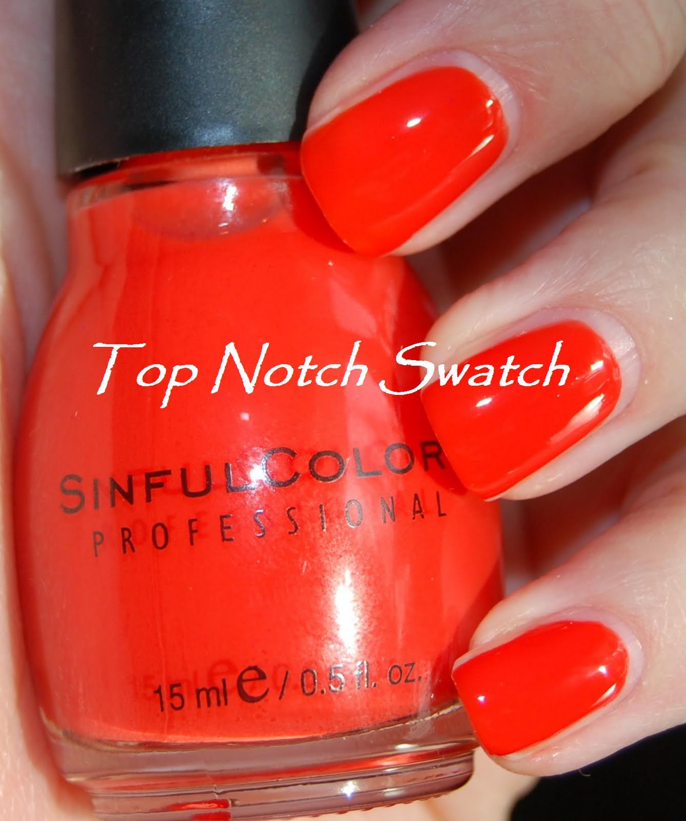 TOP NOTCH SWATCH: Sinful Colors