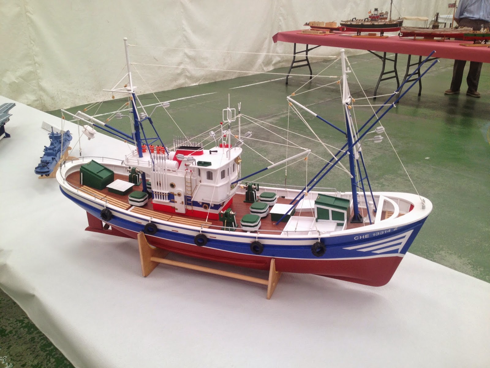 Barcos en miniatura