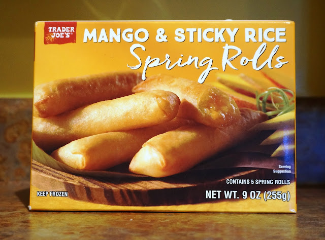 Exploring Trader Joe's: Trader Joe's Mango & Sticky Rice Spring Rolls