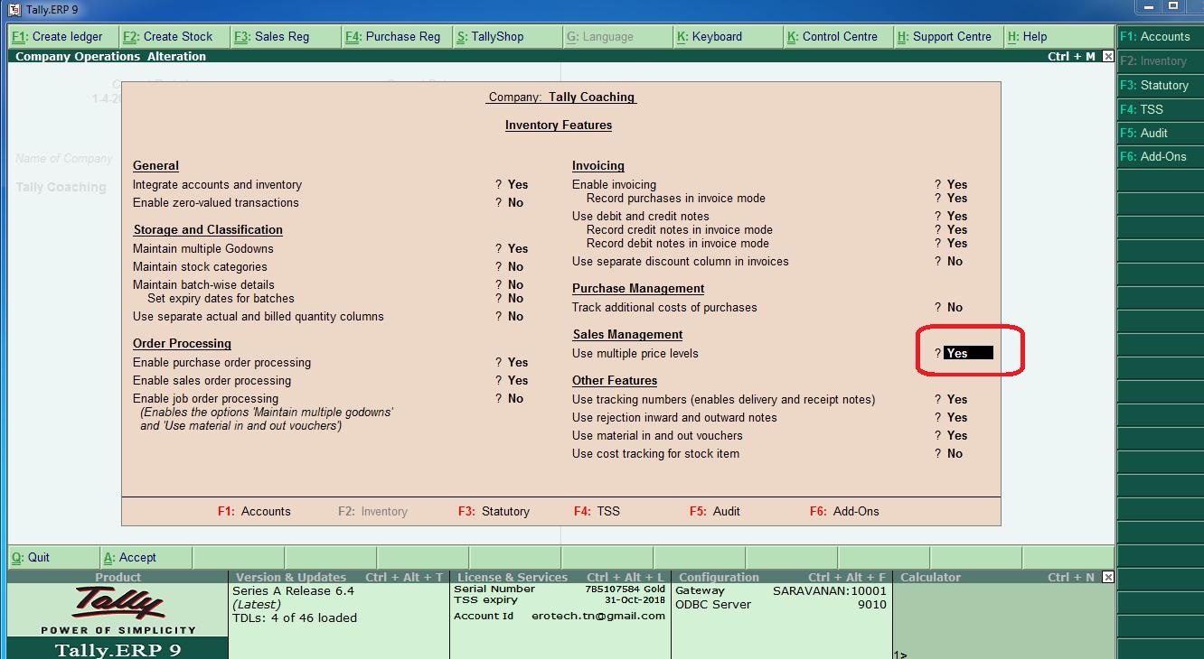 Goodwill Learning World: How to Create Multiple Price List In Tally ...