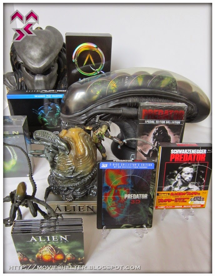 Movie Shelter: Destination Point for Movies: Alien Quadrilogy - Deluxe ...
