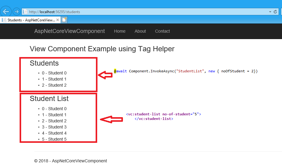 ASP.NET Core 2.0 MVC View Components ~ Full Stack Software Developer ...