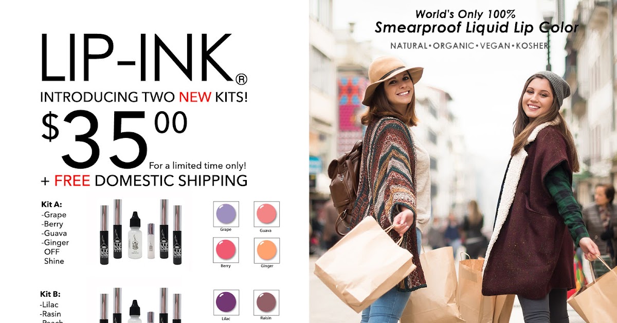 LIP INK BLOG: 8 NEW LIP INK LIP COLORS - 2 NEW KITS