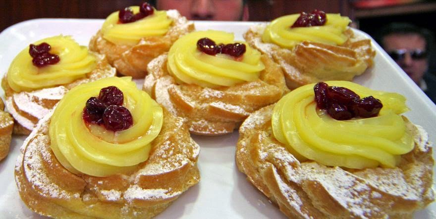 Le zeppole di San Giuseppe al forno : la ricetta
