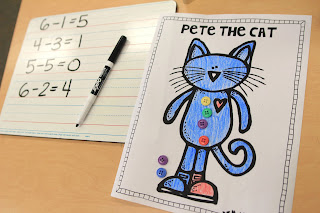 Mrs. Ricca's Kindergarten: Subtraction Action! {FREEBIES}