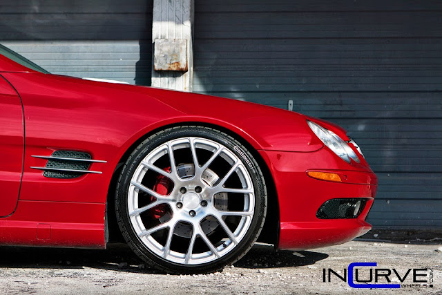 Mercedes-Benz R230 SL500 on Incurve Wheels IC-M7 | BENZTUNING