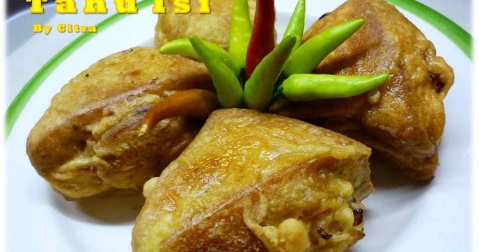Citra's Home Diary: Tahu Isi (Stuffed tofu)