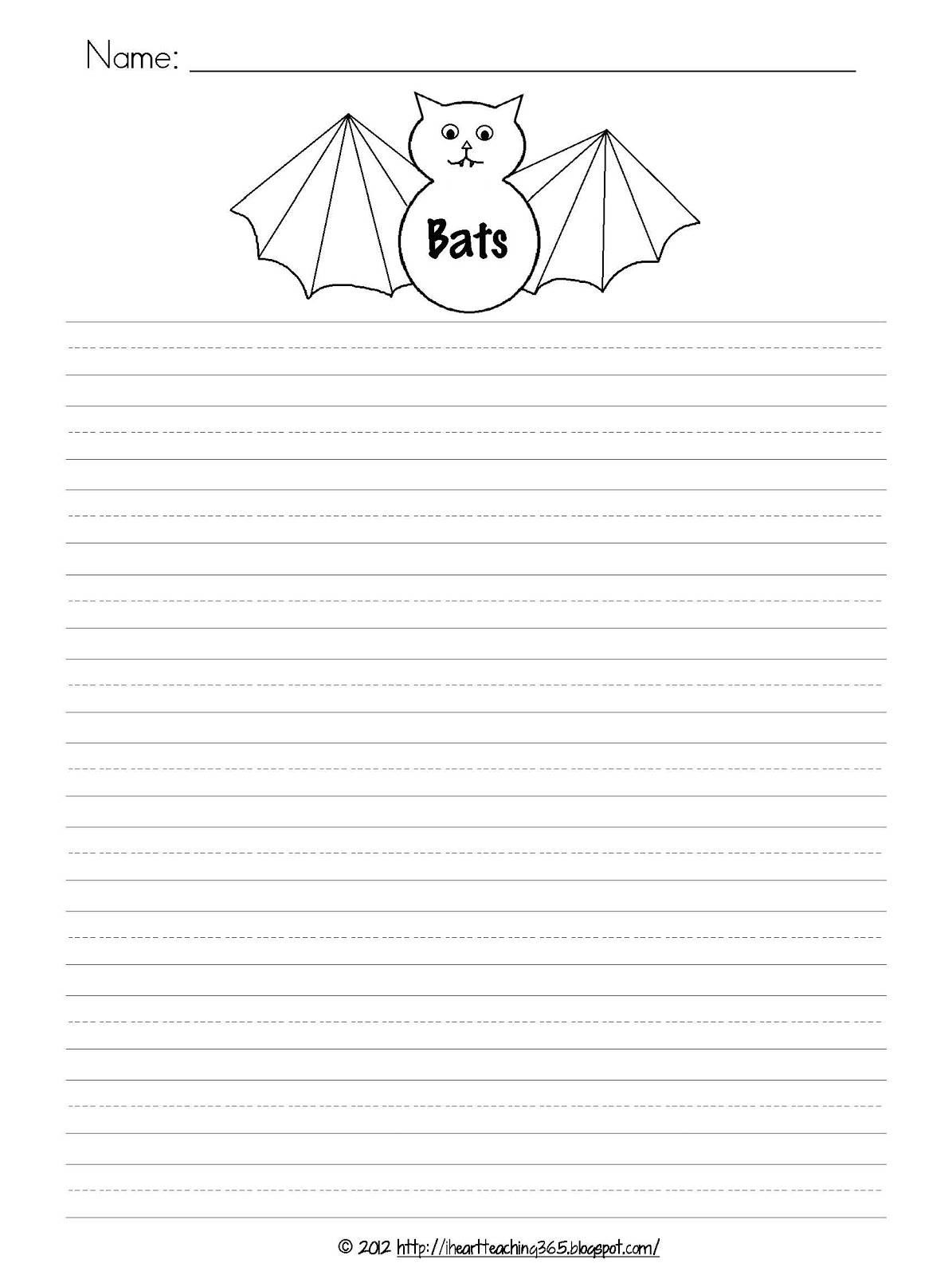 I Heart Teaching 365!: Batty Fun!