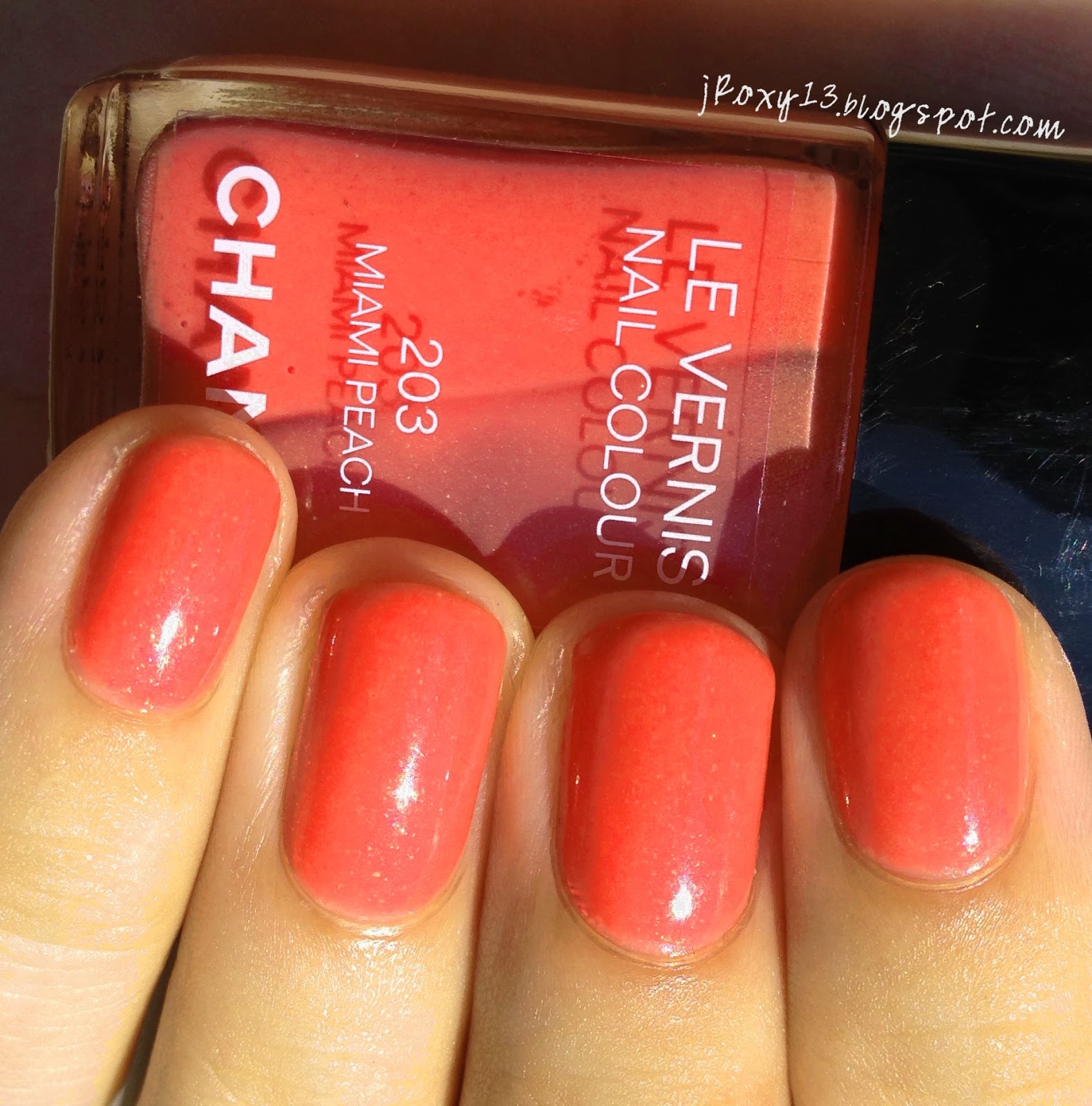 Chanel in #203 Miami Peach + Comparisons