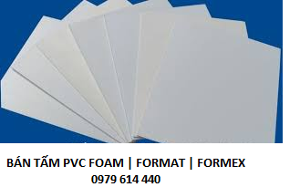 Bán tấm nhựa PVC Format, Formex, Foamex, Foam tại Bình Dương Bán tấm ...