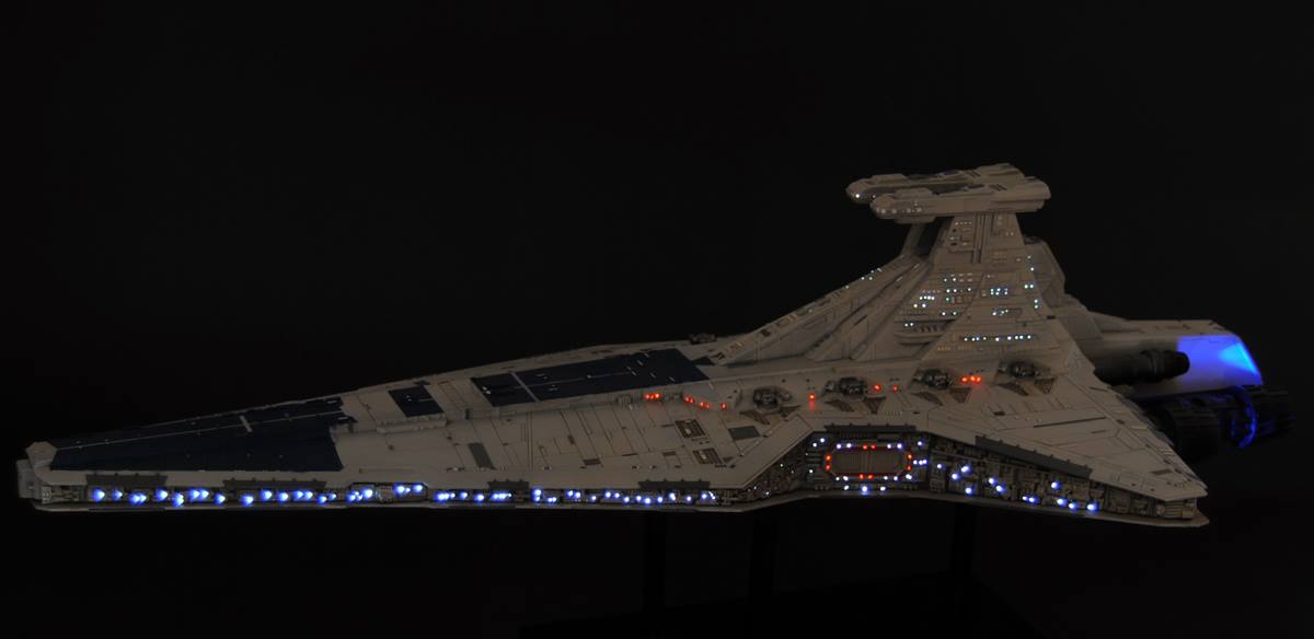 The Rebel Factory: IMPERIAL STAR DESTROYER VENATOR CLASS 501ST LEGION