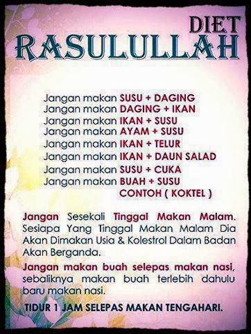 Diet Pemakanan Rasulullah SAW Yang Harus Kita Contohi | REALITI INSAN