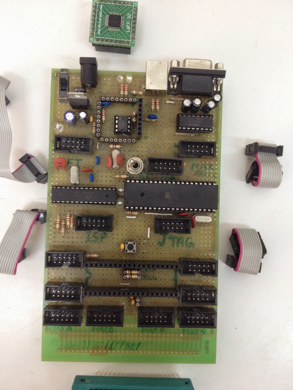 My exciting moments...: First dual programmer and debugger for ATtmel