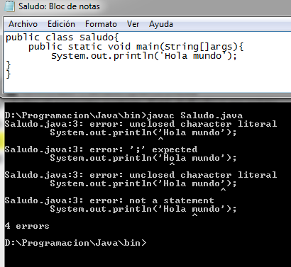 CodigoGX: Codigos de programación: Capitulo 16: Primeros pasos en Java parte2