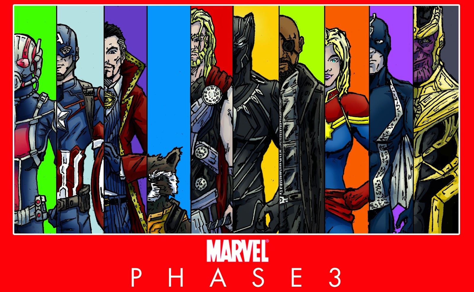 BLOOD WORK: MARVEL ANNOUNCES PHASE 3 OF THE CINEMATIC UNIVERSE (UPDATED)