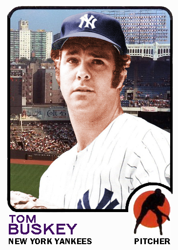 1973 Topps Baseball Card Update Series: 1973 New York Yankees - 80-82 ...
