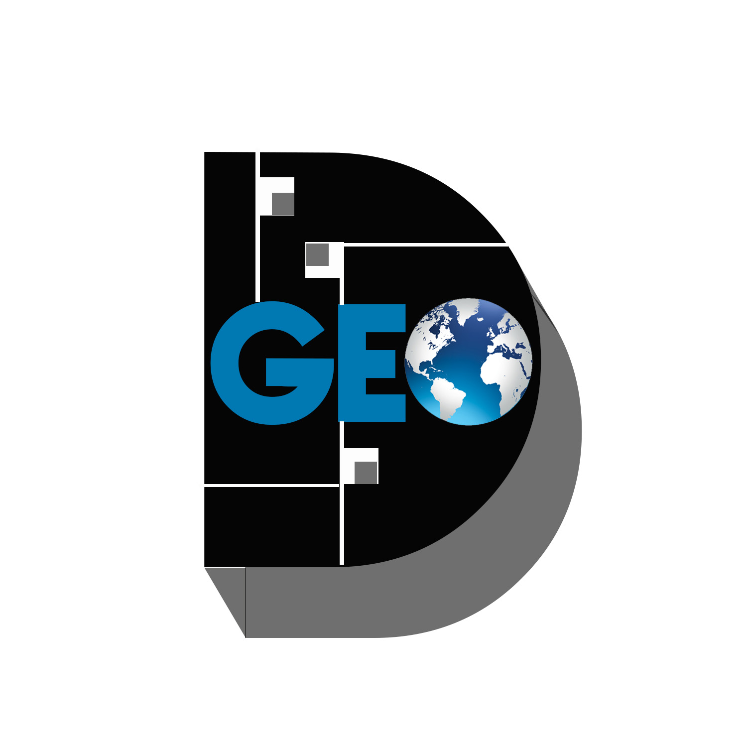 Logo Design Graphics - MS in Geodesign for Geospatial Technology