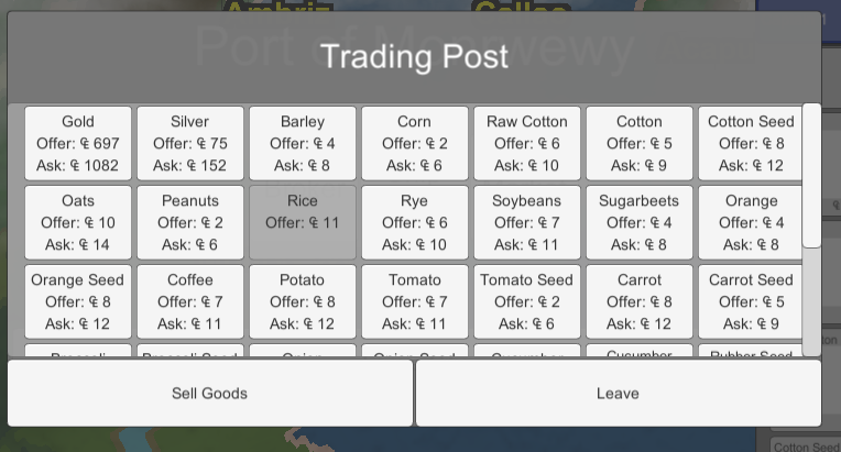 The Making of a Ham: Dev Blog- Sea Trading Game. New Hold Design in ...