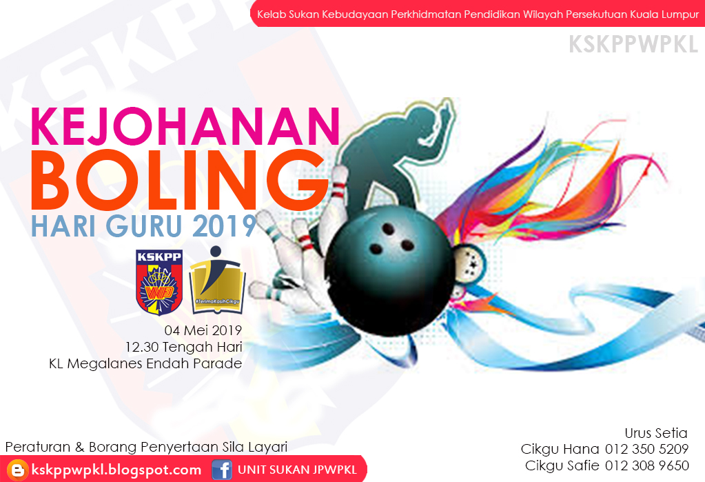 KSKPP JPWPKL: SUKAN HARI GURU 2019