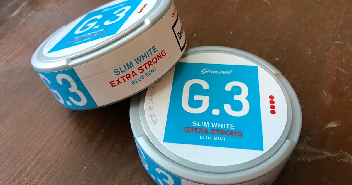 General G3 Blue Mint White Extra Strong (Discontinued) - Review. 28 ...