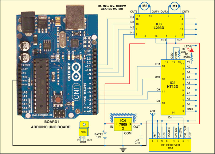 Electronic Project : Arduino-based RF Controlled Robot Electronic Project : Arduino-based RF Controlled Robot