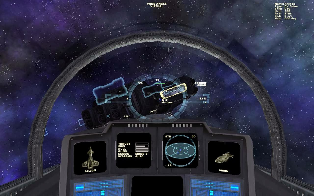 Starshatter: The Gathering Storm Gameplay | RisenFallRec