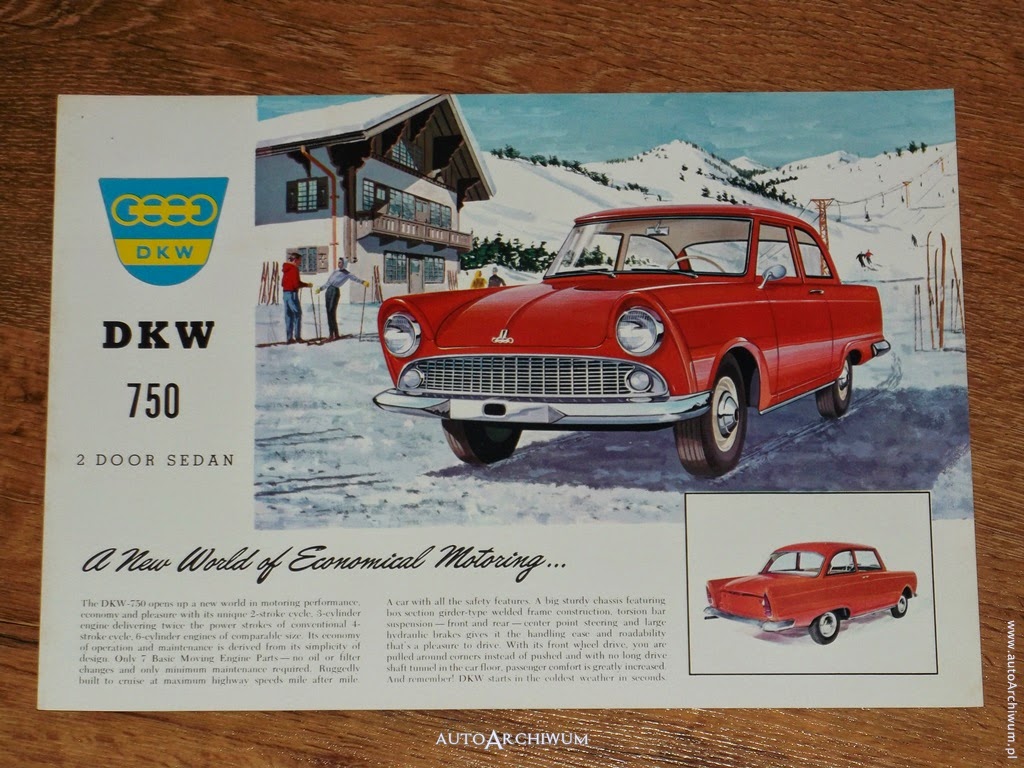autoArchiwum | CZYTELNIA: DKW I AUTO UNION - PREZENTACJA PROSPEKTÓW Z ...