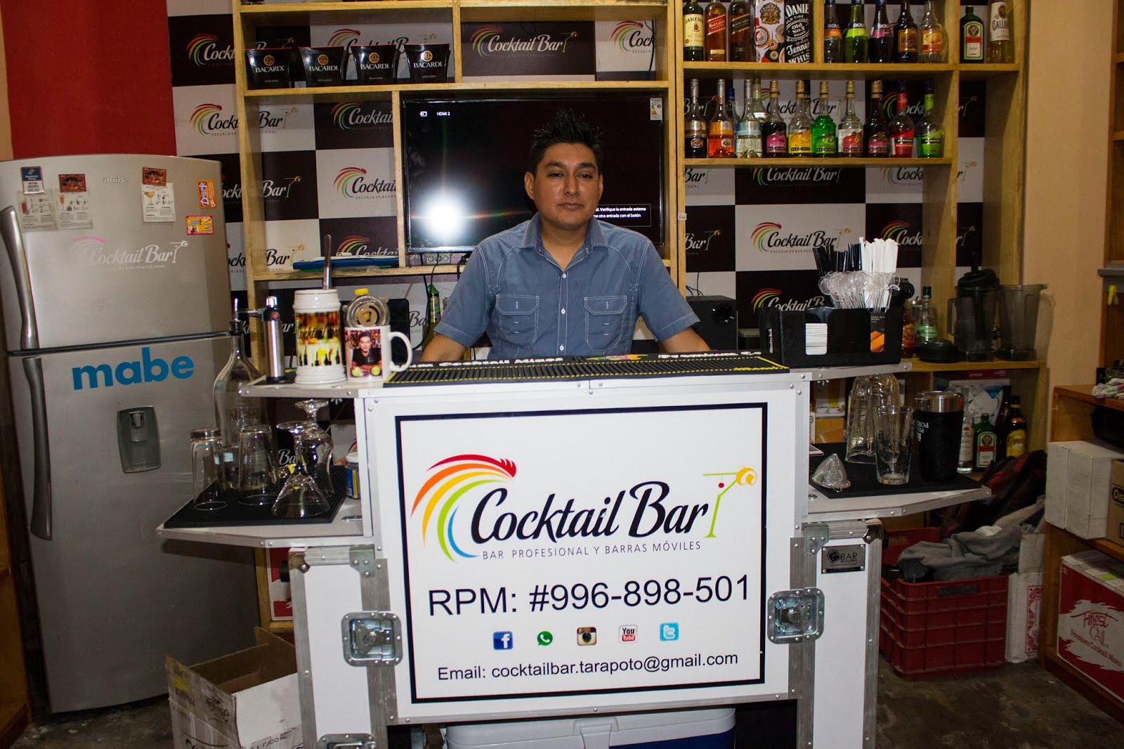 Bar Portable: Bar Portable Para Bartenders Eventos Barra Portable