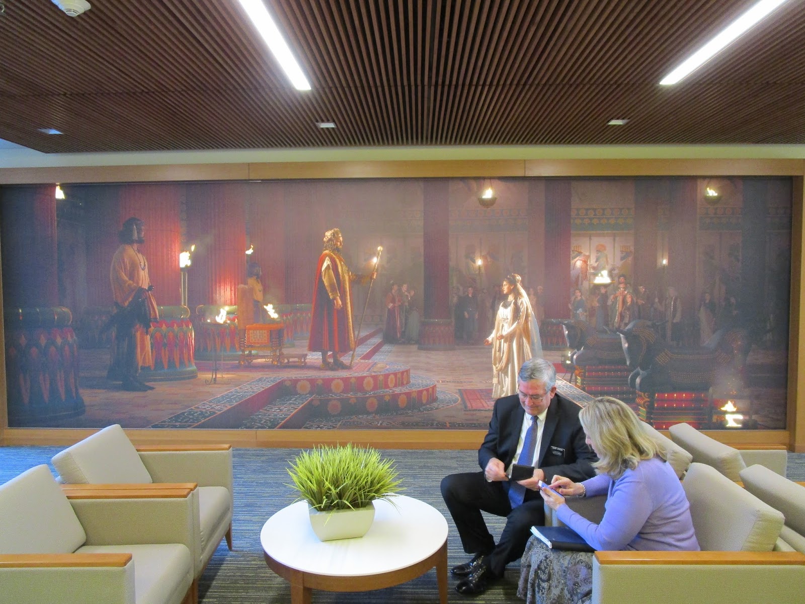 Elder Morley Haley Santa Fe Argentina Mission: Murals in the MTC