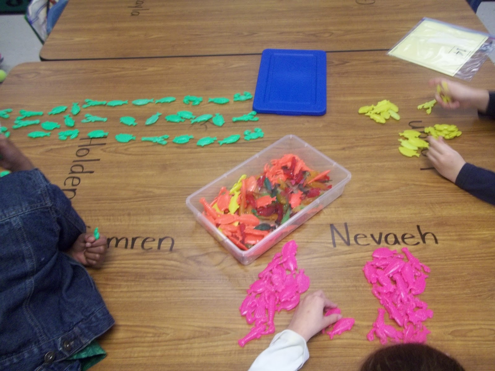 Math Tubs in Kindergarten: Addition fun in Kindergarten