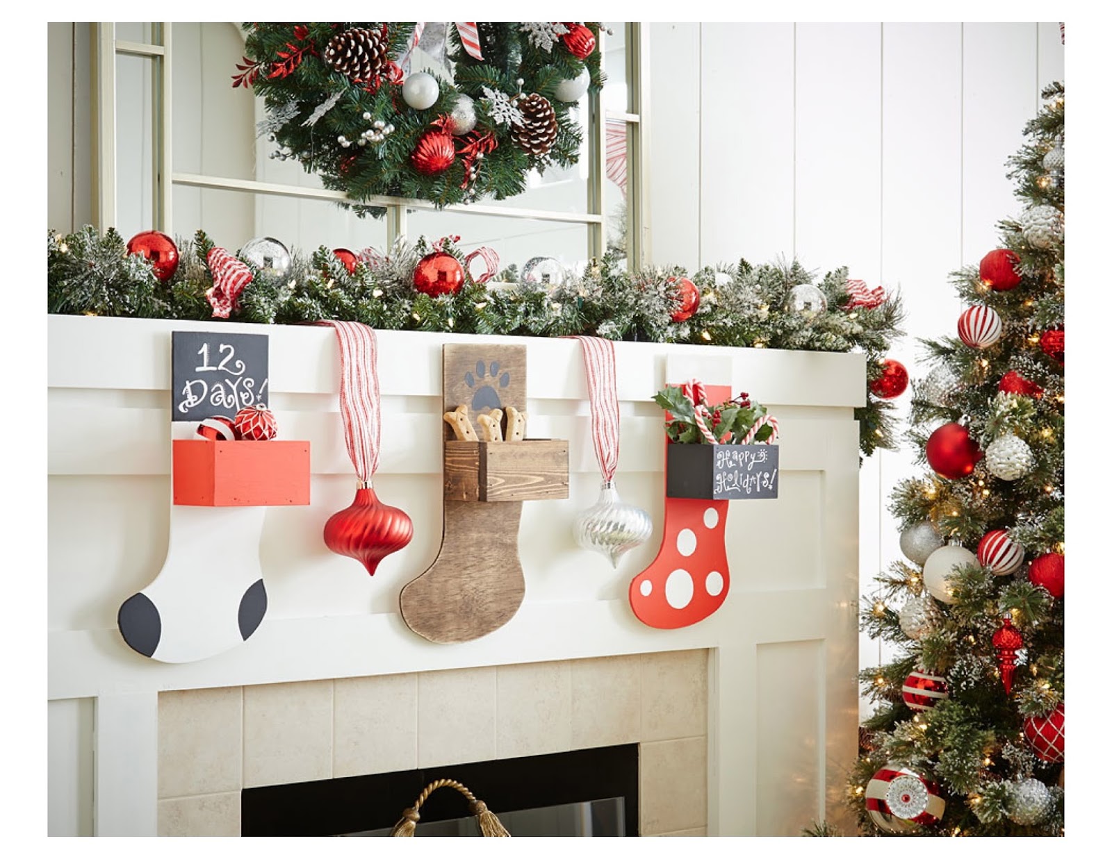 The Yellow Cape Cod: How To Make A DIY Wooden Stocking Planter Box